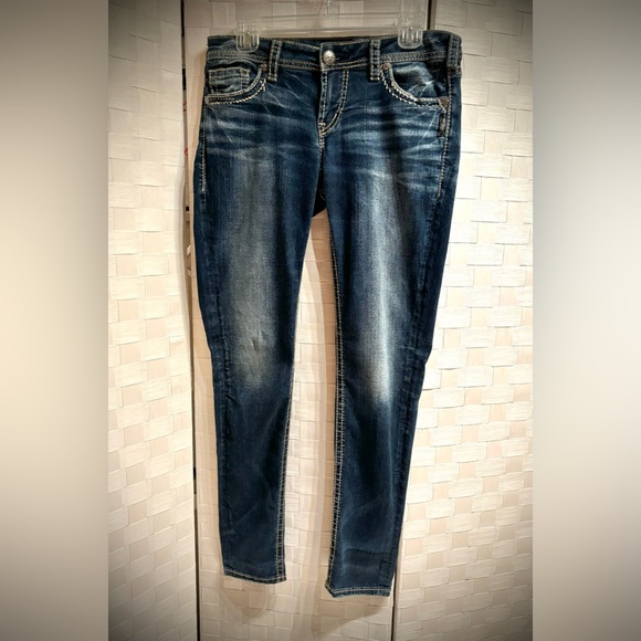 Silver Jeans | Jeans | Siilver Aiko Fluid Womens Slightly Distressed Jeans Size 293 | Poshmark